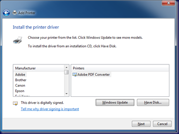 MPECS Inc. Blog: Windows 7 – Connecting To A Legacy HP LaserJet 5Si